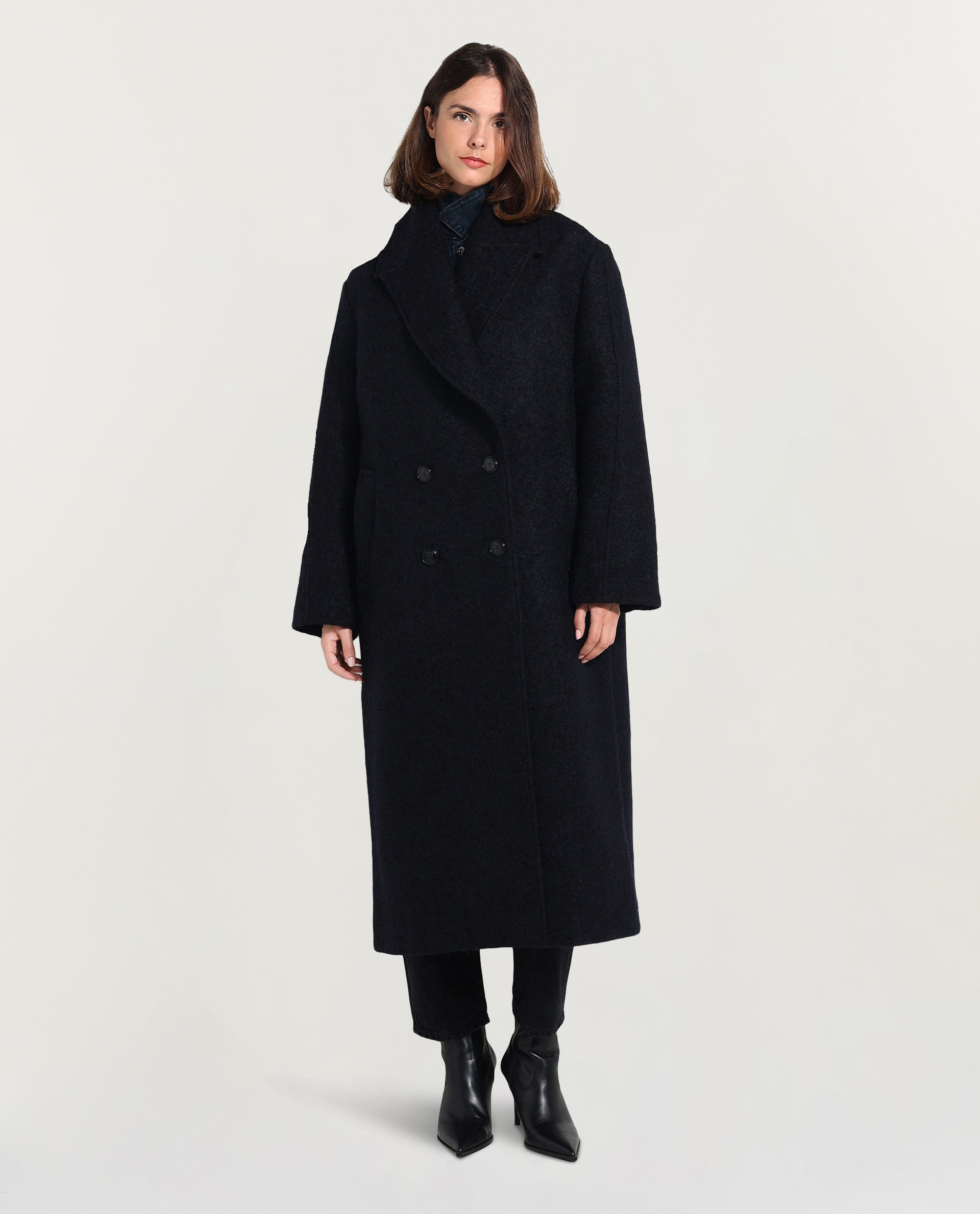 Double breasted coat – Pauw